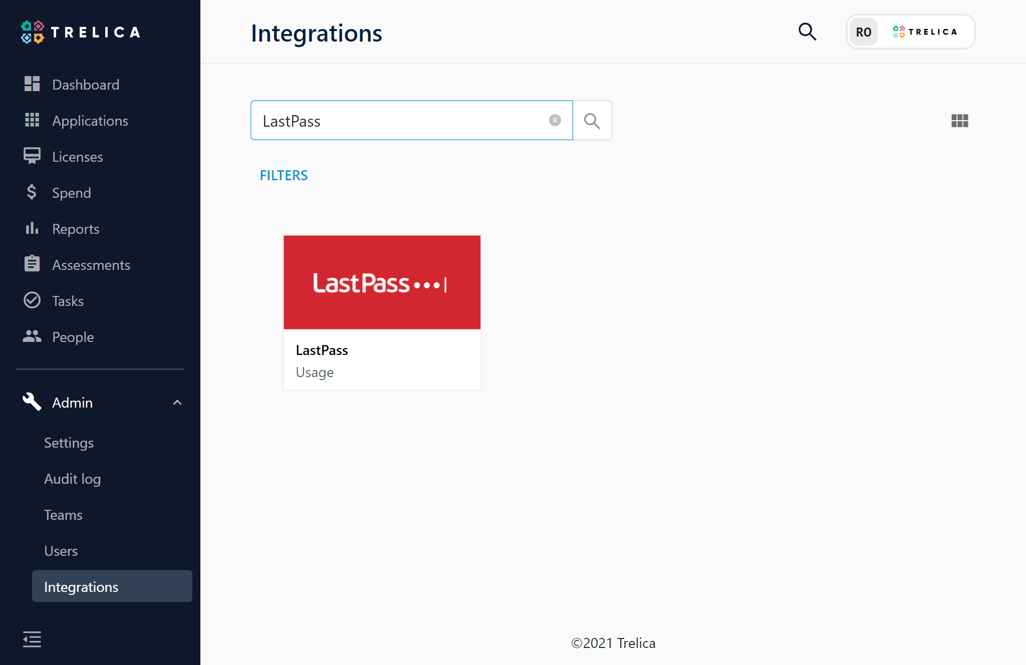 LastPass – Trelica